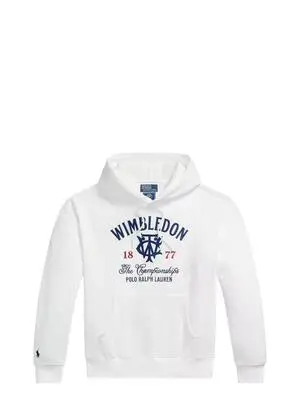 Polo Ralph Lauren Wimbledon Embroidered Hoodie - White