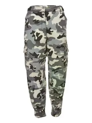 MIU MIU Miu Miu Camouflage Print Cargo Pants