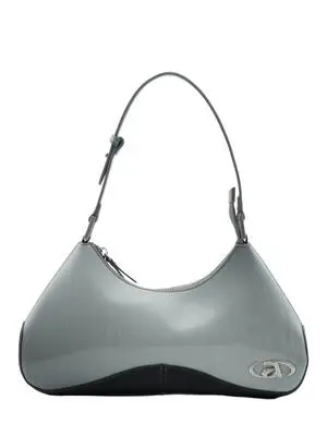A BY ANYAH Ada Platinum Shoulder Bag - Silver