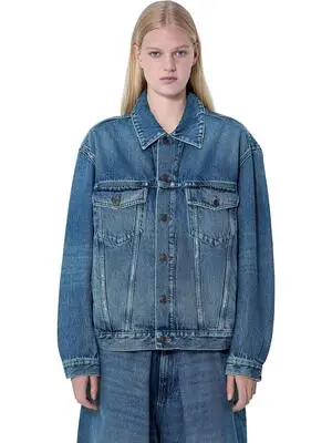 Balenciaga Kick Jacket - Blue