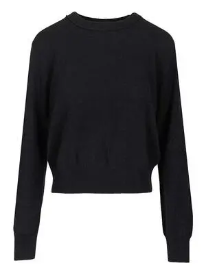 LISA YANG LISA YANG Greer Cashmere Crewneck Sweater Blue