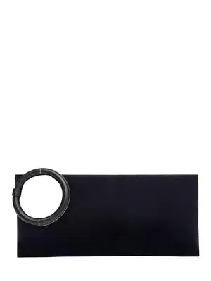 TOM FORD Velvet Ring Clutch - Black