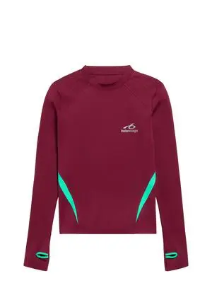 Balenciaga Technical Long-sleeve T-shirt - Silver