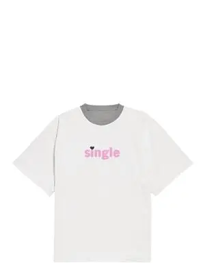 Balenciaga Cotton Reversible T-shirt - Grey