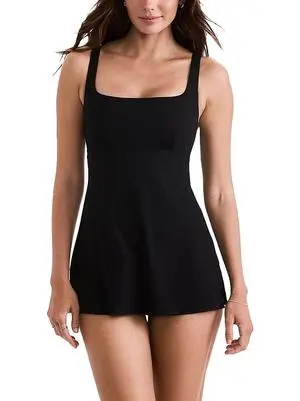 MIMI FLAMINGO Harper Swim Dress - Black