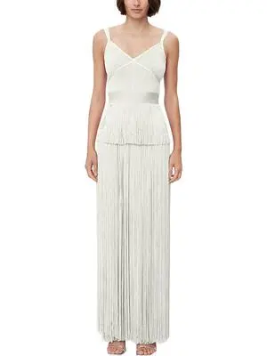 Herve Leger The Holly Gown - Alabaster