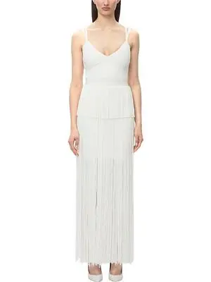 Herve Leger The Holly Gown - Alabaster