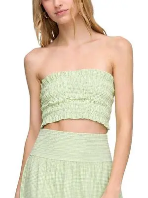 Hill House Home The June Nap Top - Lime Gingham