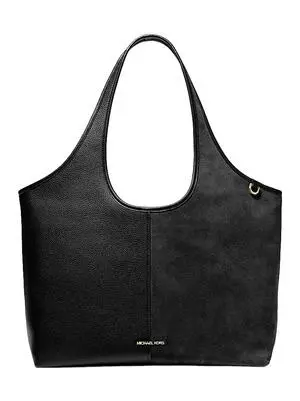 Michael Kors Henly Leather Shopper Tote - Black