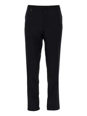 Incotex Wool Tailored Trousers - Black