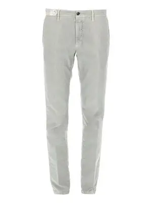Incotex Jeans With Logo Patch - Grey