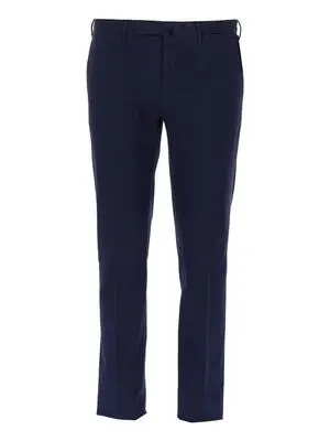 Incotex Cotton Trousers - Blue