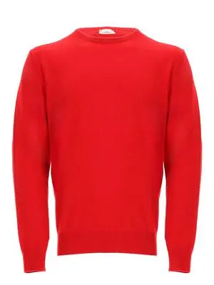 LANEUS Laneus Cashmere Pullover Red