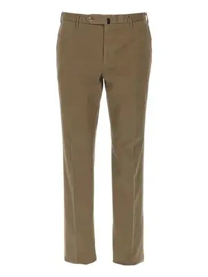 Incotex Cotton Trousers - Brown