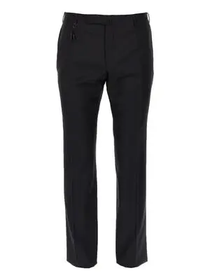 Incotex Incotex Wool Trousers Black