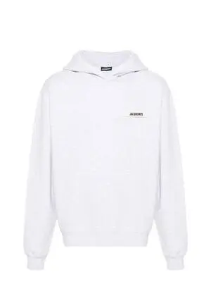 Jacquemus Le Hoodie Gros Grain - Grey