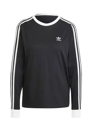 Adidas Adicolor 3-stripes Long Sleeve T-shirt - Black