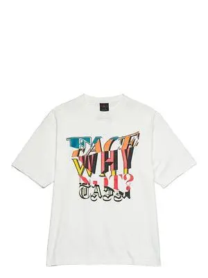 JORDAN Why Not? X Facetasm Print Casual Sports Short Sleeve - White