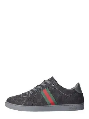 Gucci Stretch Low-top Sneakers - Black