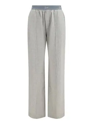 Kenzo Signature Stretch Cotton Pants - Grey