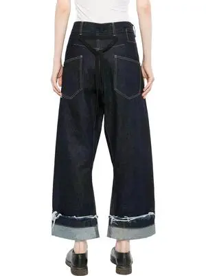 MARINA YEE Raw-cut Jeans - Blue
