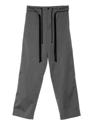 CRAIG GREEN Pinstriped Trousers - Grey