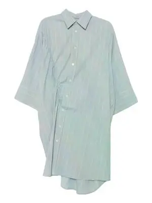 MARINA YEE Twister Striped Shirt - Blue