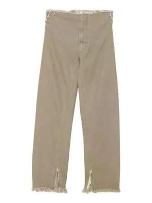 LITKOVSKA LITKOVSKA Frayed Split-Hem Jeans