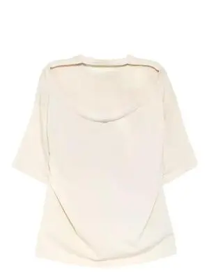 SYSTEM Convertible Halter-neck T-shirt - Neutrals