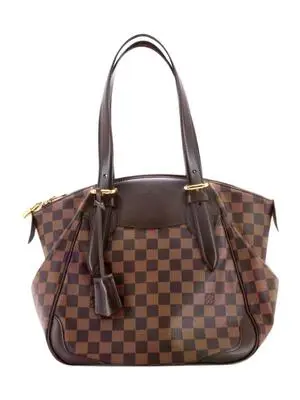 LOUIS VUITTON Damier Verona Mm Shoulder Bag - Brown