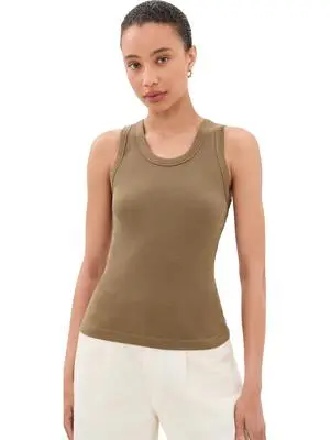 AGOLDE Poppy Ribbed Tank - Hamoa