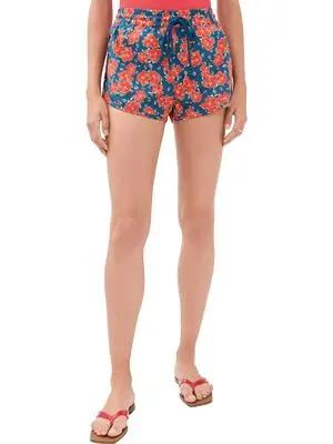 Ciao Lucia Cedine Floral Print Shorts - Surf
