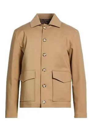 EXTE Cotton, Nylon, And Elastane Jacket - Khaki