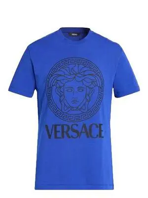 Versace T-shirt Size Cotton - Blue