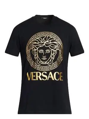 Versace T-shirt Size Cotton - Black