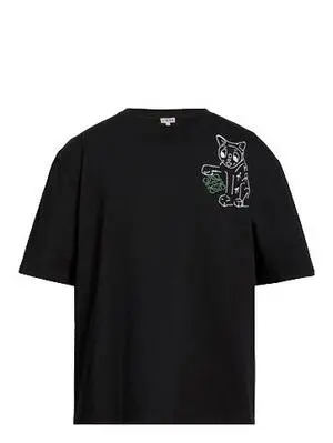 Loewe T-shirt Size Cotton - Black