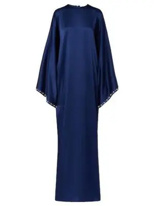 Stella McCartney Embellished Maxi Gown - Blue
