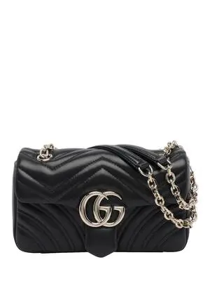 Gucci Marmont Shoulder Bag - Black
