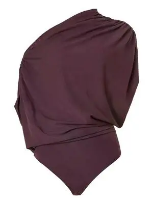 Wolford Asymmetric Neck Body - Red