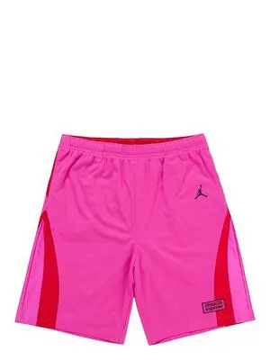 Supreme X Air Jordan Collaboration Mesh Basketball Shorts - Pink