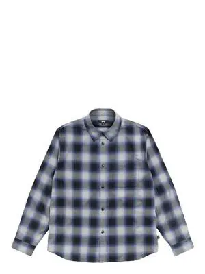 StÜssy Beach Ombre Plaid Shirt - Black