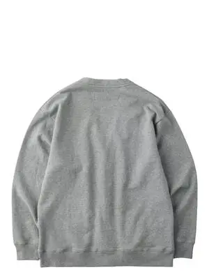 UNIVERSAL OVERALL Logo Patch Cardigan - Grey