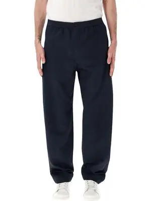 Emporio Armani Wide-leg Trousers - Blue