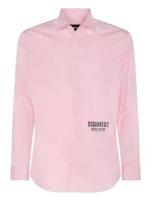 Dsquared2 Logo-print Shirt - Pink