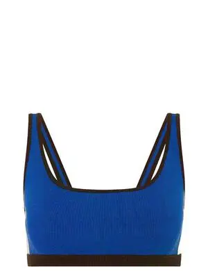 The Upside Montage Rory Scoop-neck Sports Bra - Blue