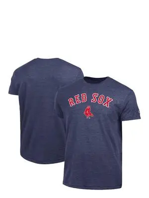 Champion Boston Red Sox Cooperstown Wordmark Lockup Tri-blend T-shirt - Navy