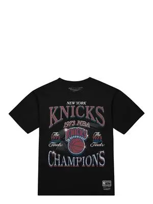 Mitchell & Ness New York Knicks Champions Era T-shirt - Black