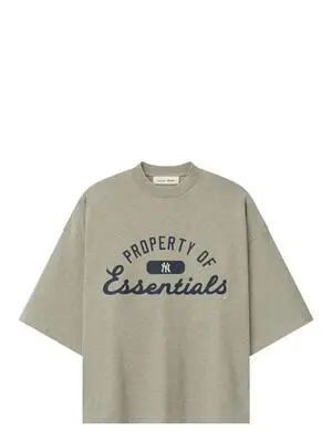 Fear Of God X Yankees "property Of Essentials" T-shirt - Grey