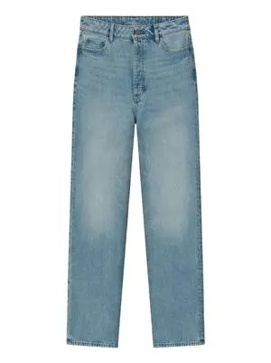 Fear Of God Straight Leg Denim Jeans - Blue
