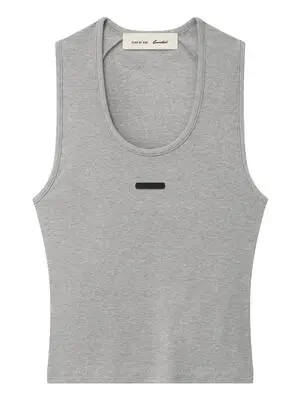 Fear Of God Rib Knit Fitted Tank - Grey
